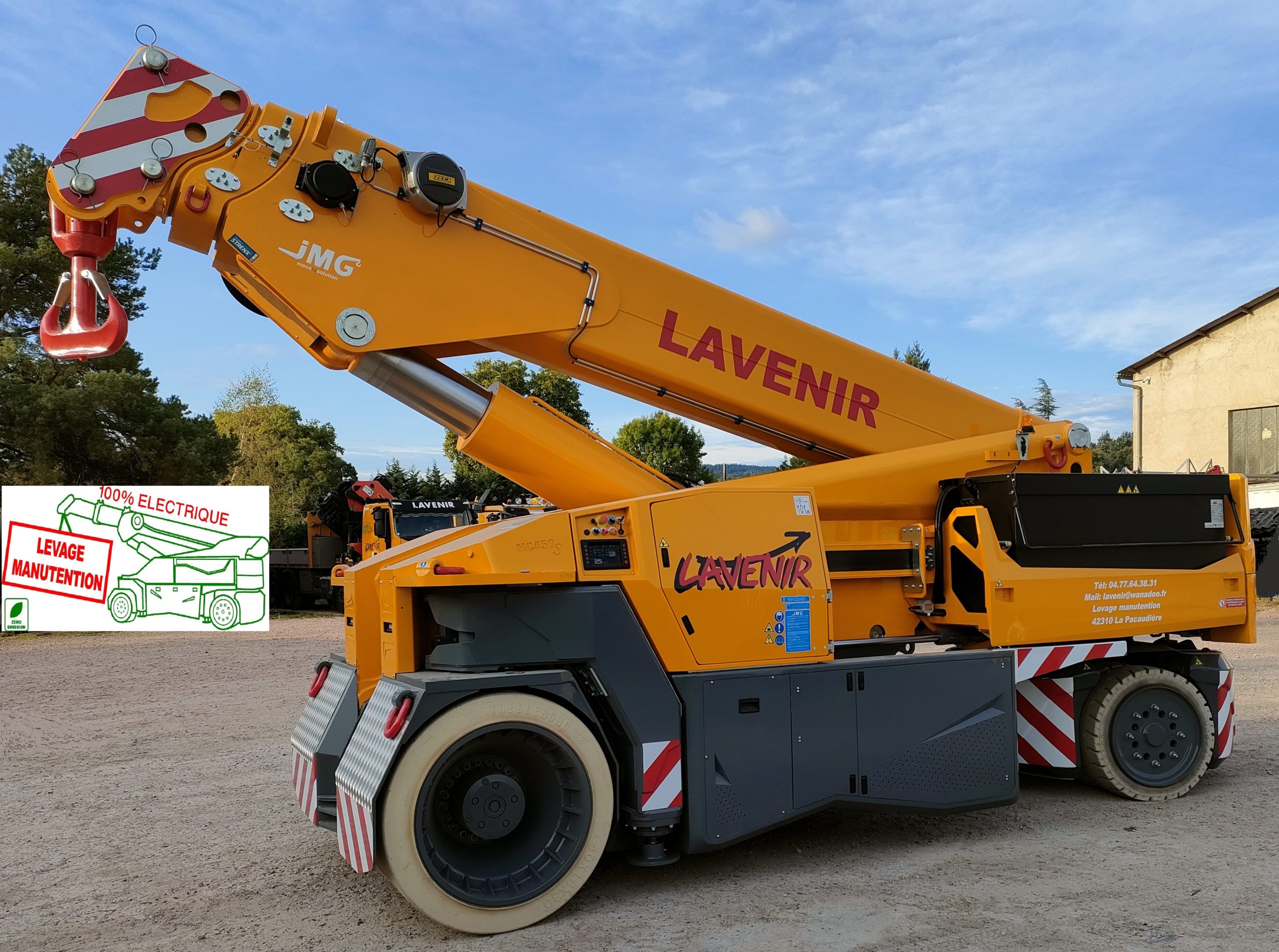 Grue Mobile JMG Electrique Grue Mobile JMG Electrique
